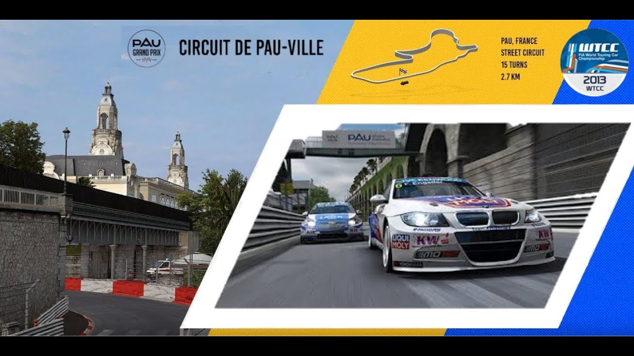 RACEROOM, 4 Fun WTCC con OVERTAKE, Circuit Pau - YouTube