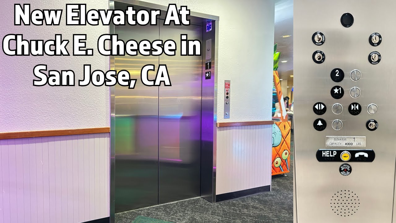New Elevator At Chuck E. Cheese in San Jose, CA - YouTube