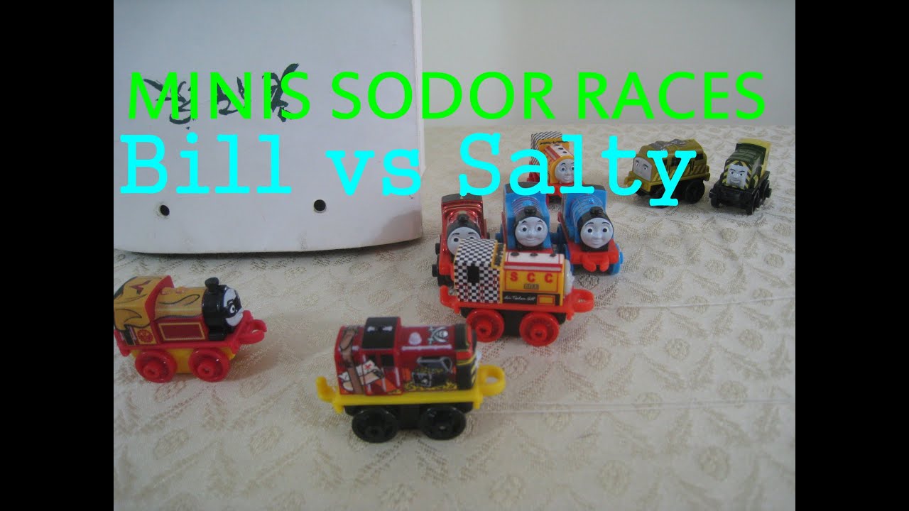 MINIS Sodor Races: Bill vs Salty THE FINAL - YouTube
