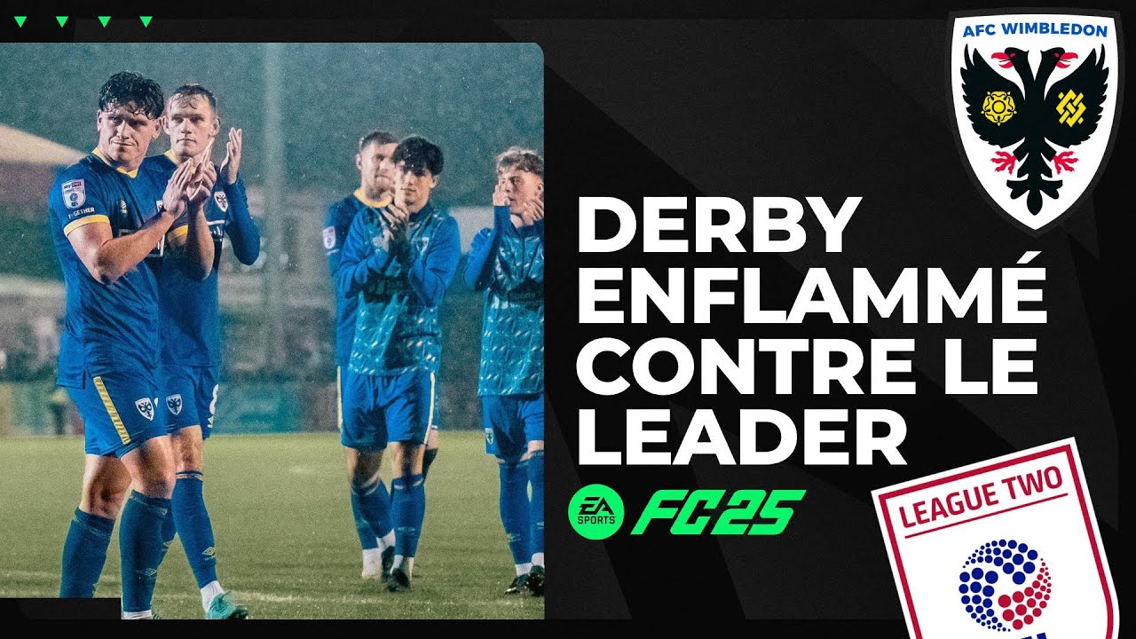 FC 25 : Derby enflammé face au Leader I Carrière Manager FC 25 #18 ...