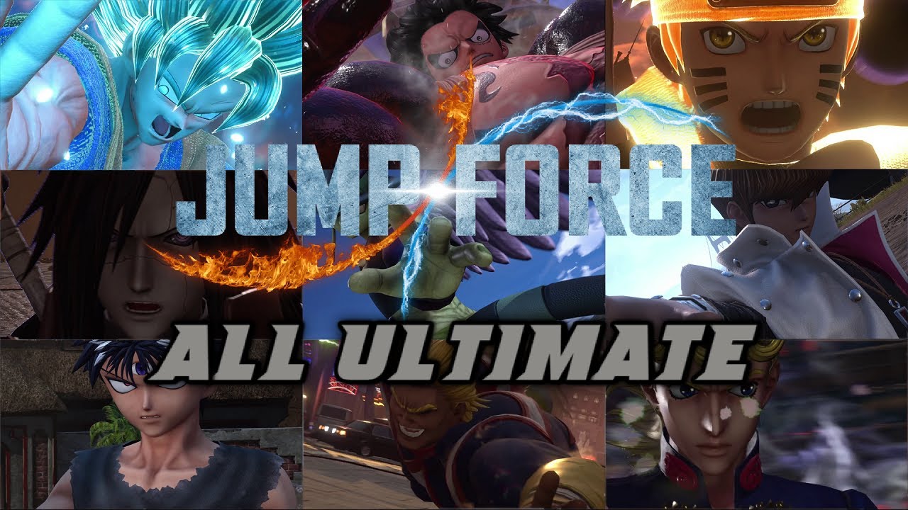JUMP FORCE - All Ultimate (HD) (REUPLOAD) - YouTube