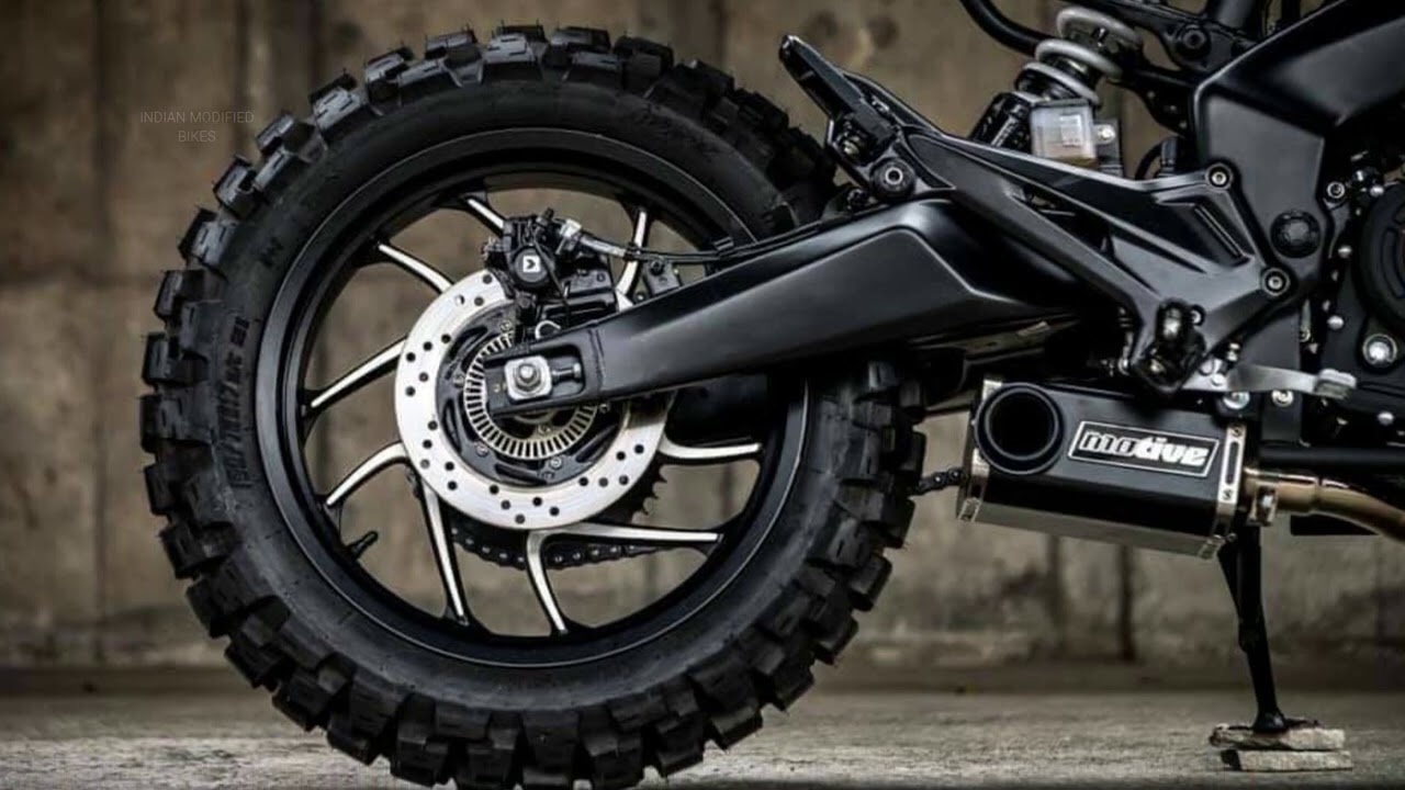 Custom Bajaj Dominar 400 The Warrior - YouTube