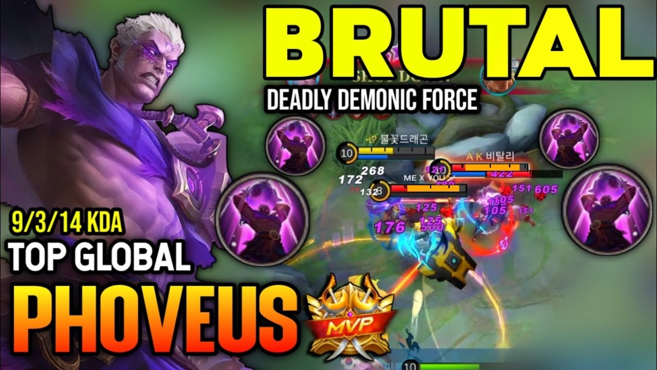 PHOVEUS BEST BUILD 2022 | TOP GLOBAL PHOVEUS GAMEPLAY | MOBILE LEGENDS ...
