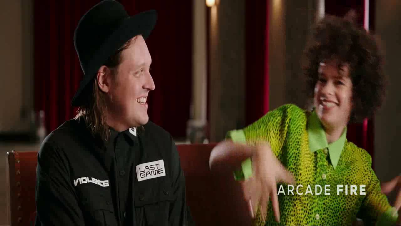 Win Butler & Régine Chassagne short cameo in Popstar - YouTube