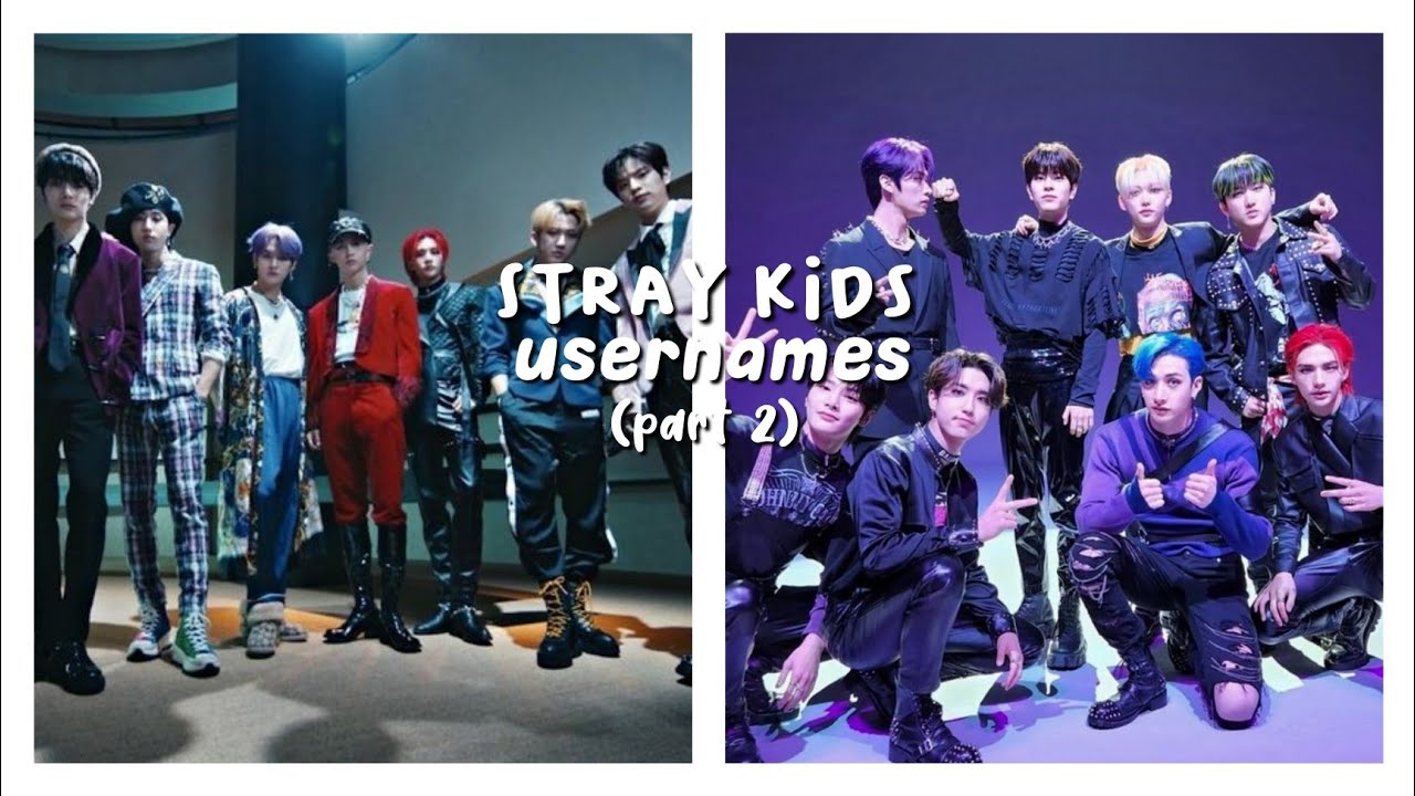 Stray kids usernames (part 2)💫🐣 | Aesthetic - YouTube
