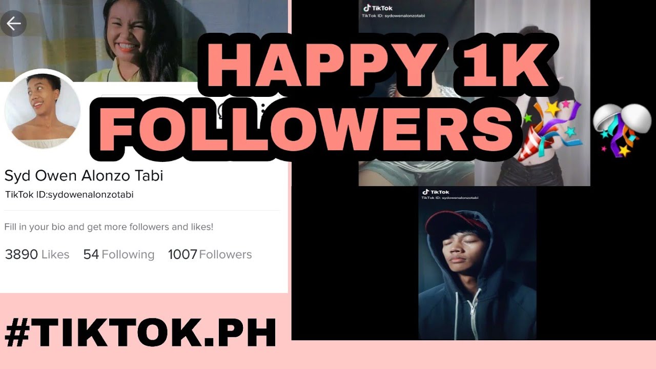Happy 1k followers baby ilove you🎉🎊💕😘 - YouTube