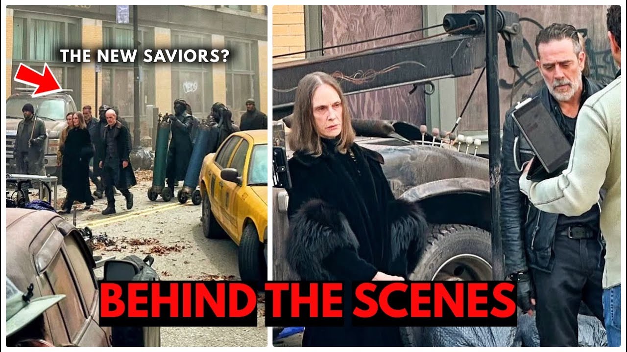 TWD Dead City: Behind The Scenes! The Doma, Croat & Negan's New Saviors ...