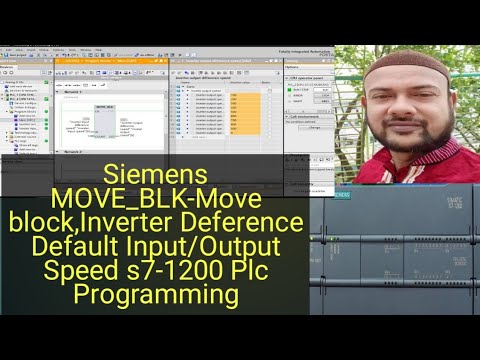 Siemens MOVE_BLK-Move block,Inverter Deference Default Input/Output ...