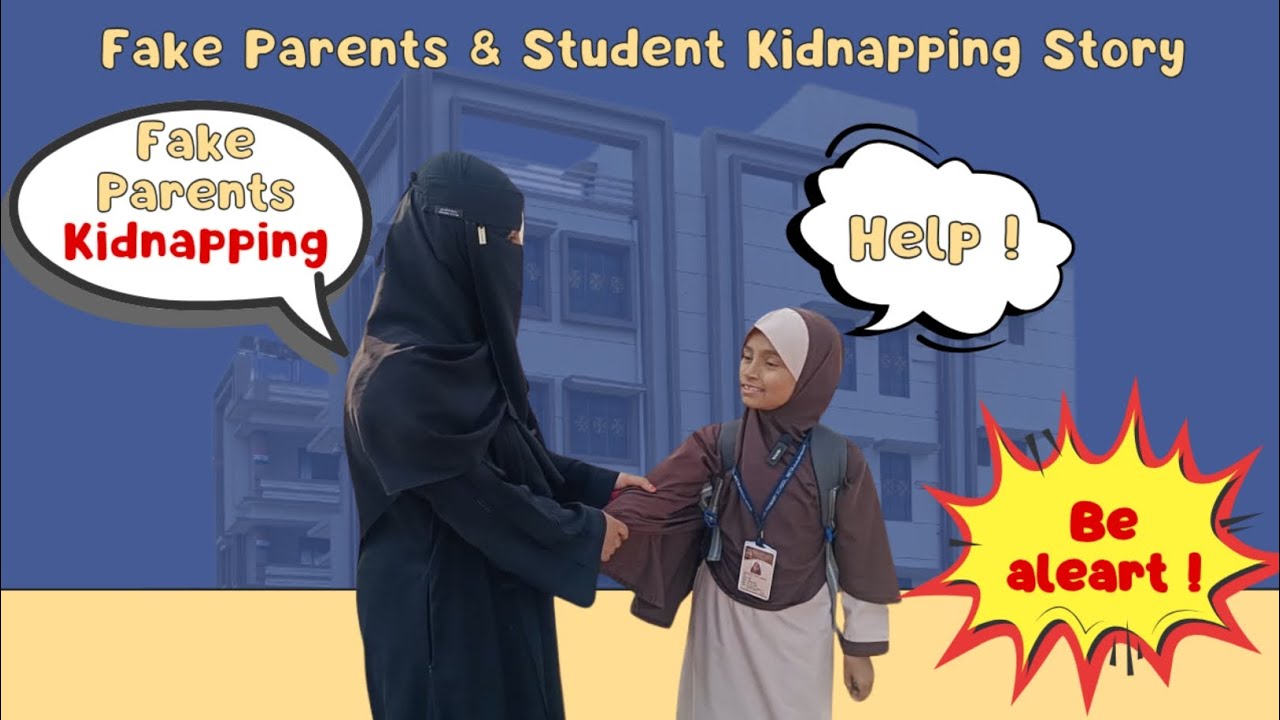 Fake Parents vs Smart Child // Safety Awareness Video” // Madni School ...