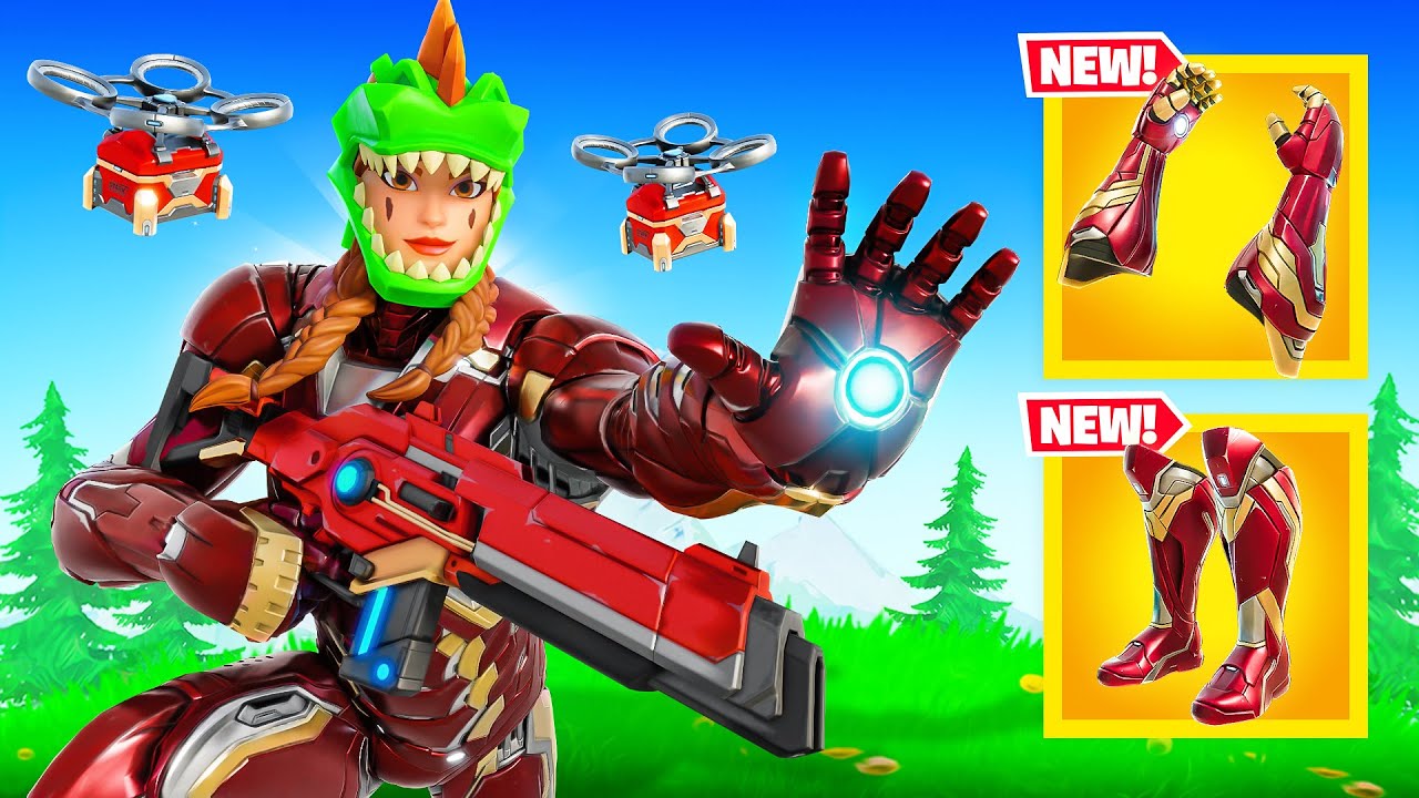 IRON MAN *MYTHIC ONLY* Challenge In Fortnite! - YouTube
