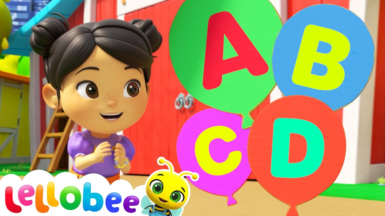 Lellobee ABC Dance! | Lellobee by CoComelon | Sing Along | Nursery ...