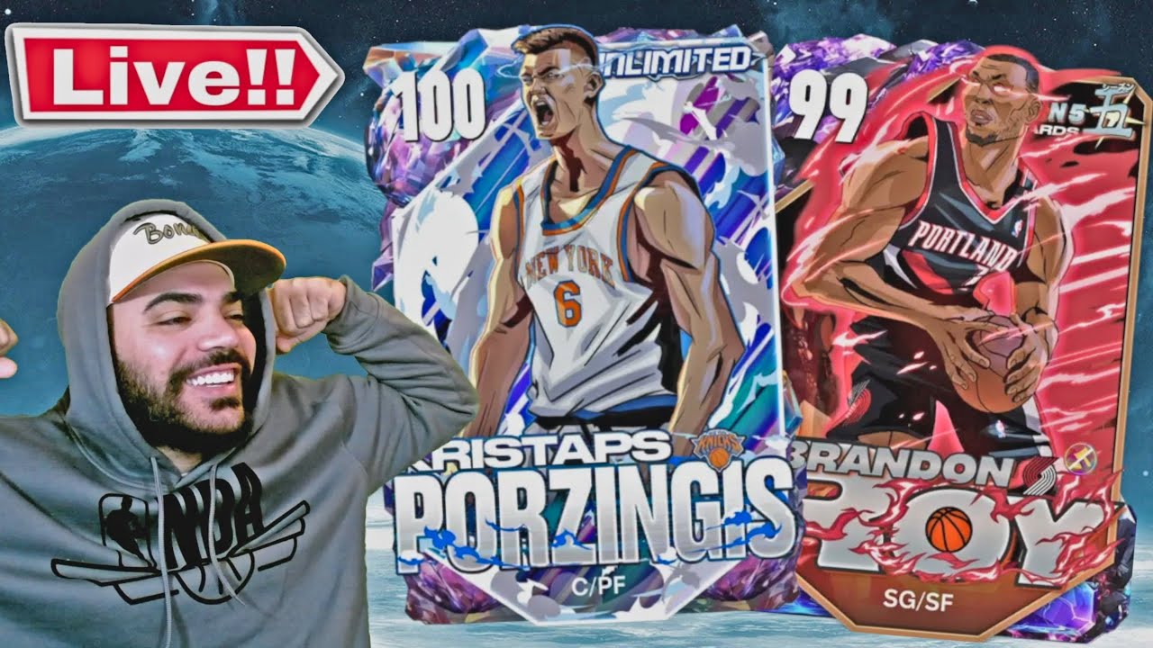 700K VC Pack Opening for 100 OVERALL PORZINGIS! NBA 2k25 Myteam ...