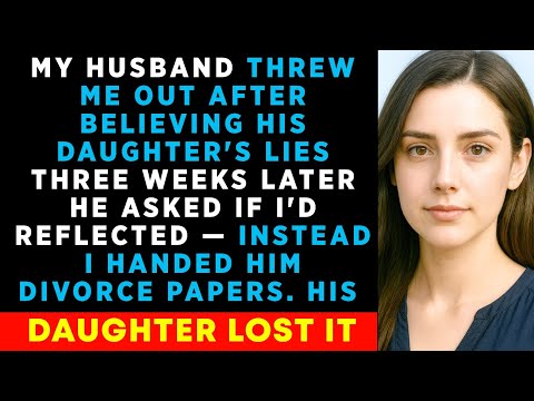 My Husband Kicked Me Out After Believing His Daughter’s Lies—Now My Divorce Turned Their World...