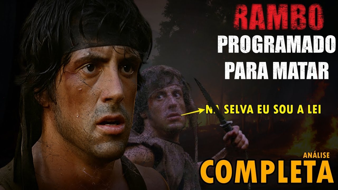 O FILME DE AÇÃO RAMBO PROGRAMADO PARA MATAR DE 1982 VALE A PENA ...