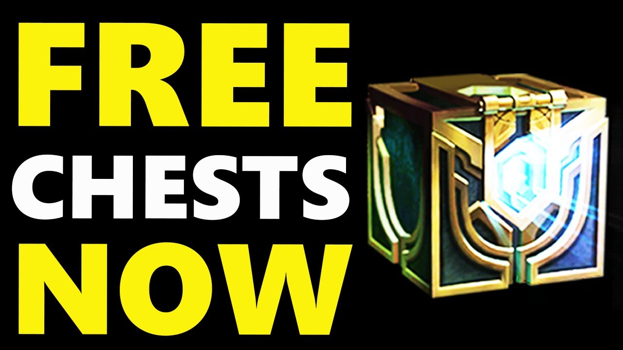 URGENT: 1200 free hextech chests UNCLAIMED - YouTube