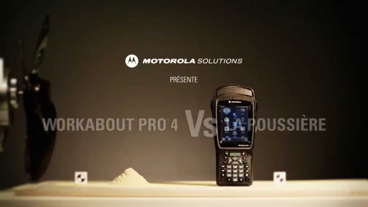 Workabout Pro4 Vs la poussière - YouTube