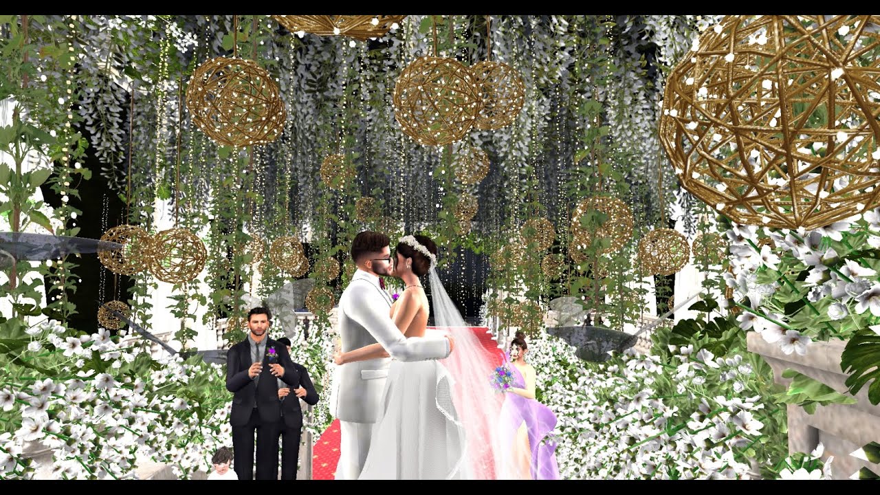 ( SECOND LIFE ) Ashu & Shalanie 7th year wedding renewal - YouTube