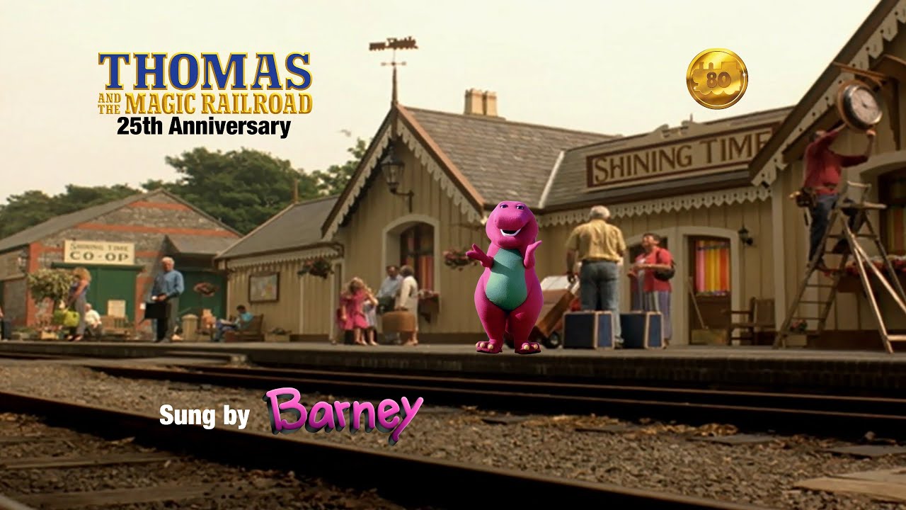 Barney - Shining Time (Thomas and the Magic Railroad) (Weights Cover ...