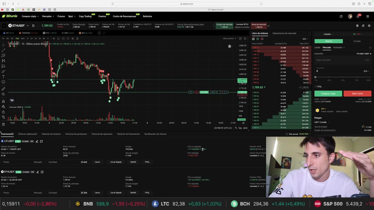 Day Trading Bitcoin y Criptos 😎 Retails sin dinero! 🔥 Entramos los Mr 🚀 - YouTube