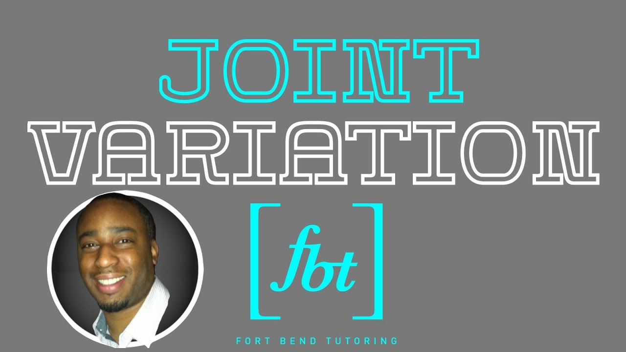 Joint Variation - How to Solve Variation Problems: Part 3 [fbt] - YouTube