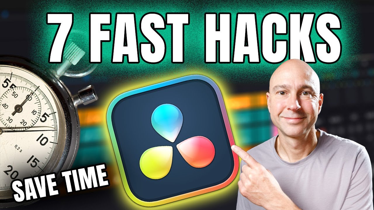 SAVE TIME in DaVinci Resolve 20: EDIT FASTER with 7 Quick HACKS You ...