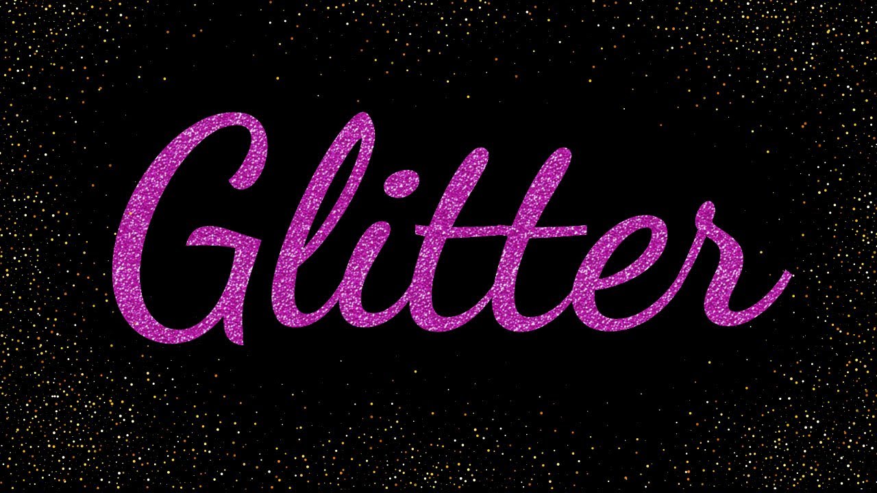 How To Make Glitter Text Effect In Illustrator | Adobe Illustrator ...