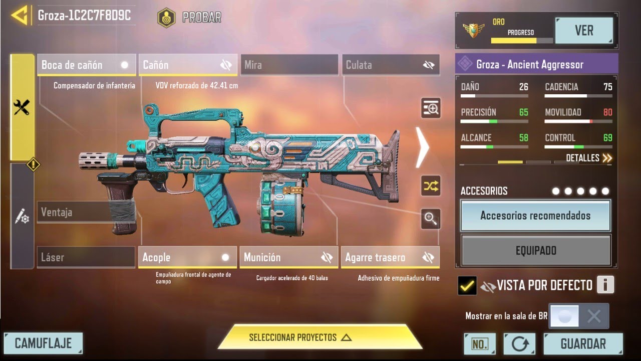 ESTE FUSIL PARA MI ES UNO DE LOS MEJORES DEL JUEGO | codmobile - YouTube