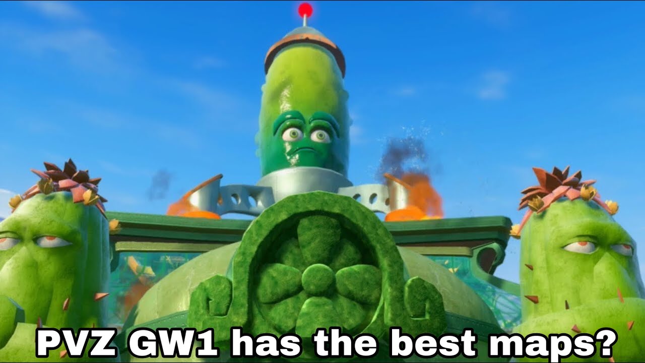 Why Plants vs zombies GW1 has the best maps. - YouTube