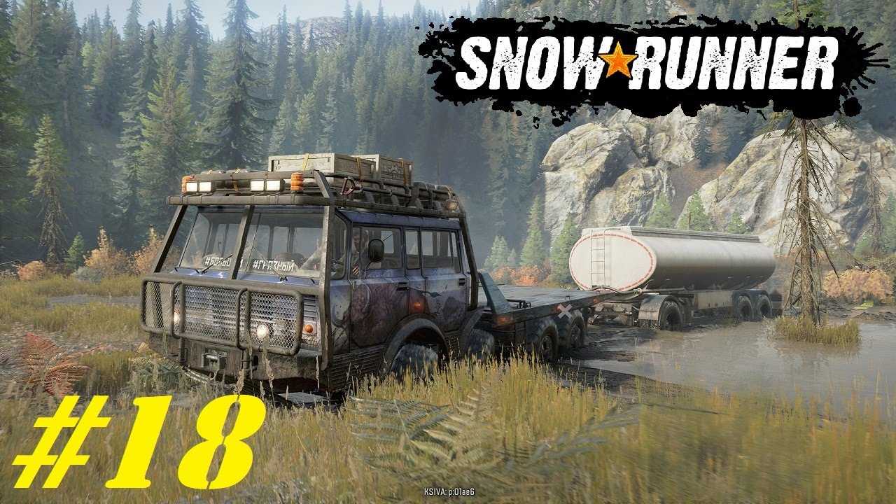 SnowRunner #18 LKW & Tanker aus den Dreck gezogen, guter Tatra - YouTube