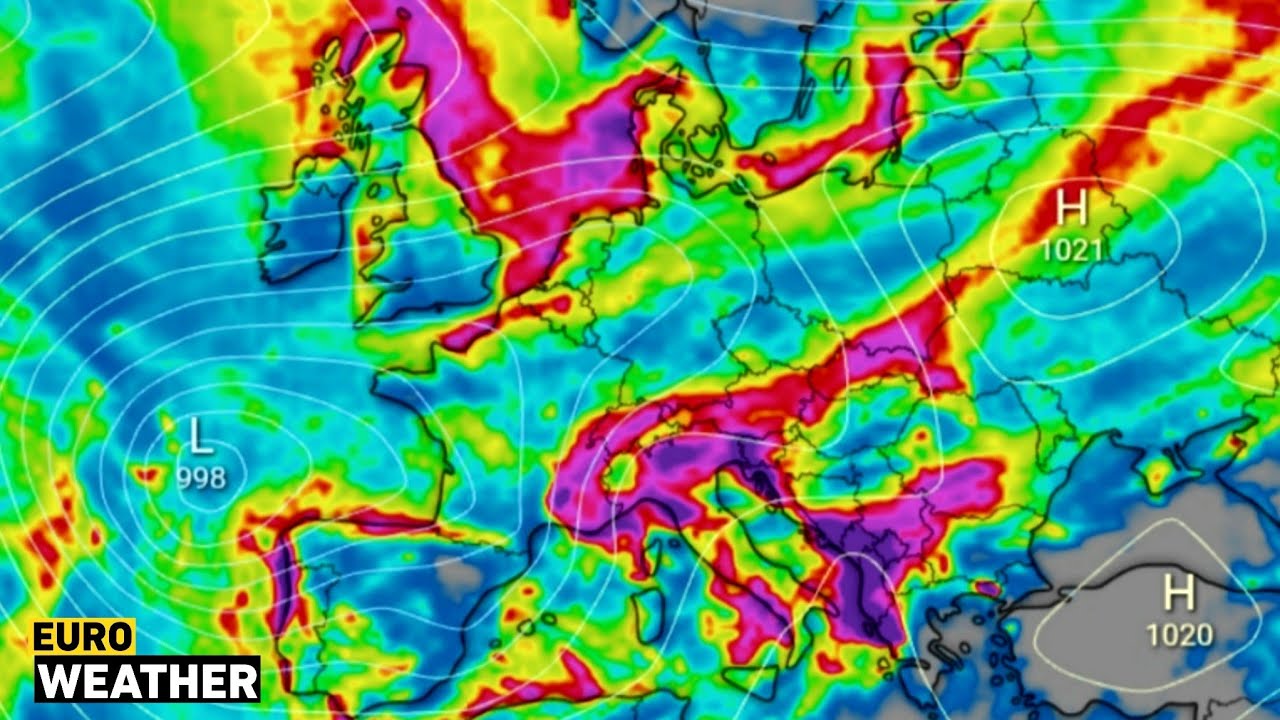 European Weather | ECMWF Model Precipitation November 25, 2025 ...