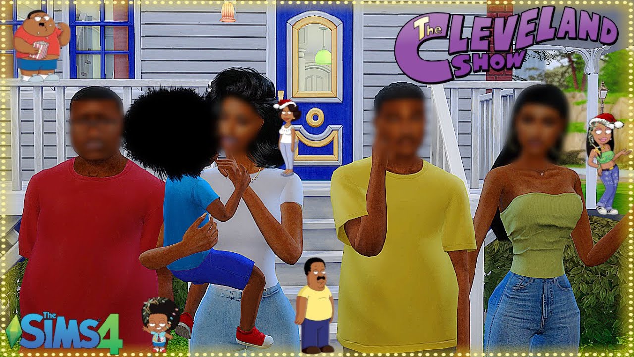 The Cleveland Show CAS | Sims 4 - YouTube