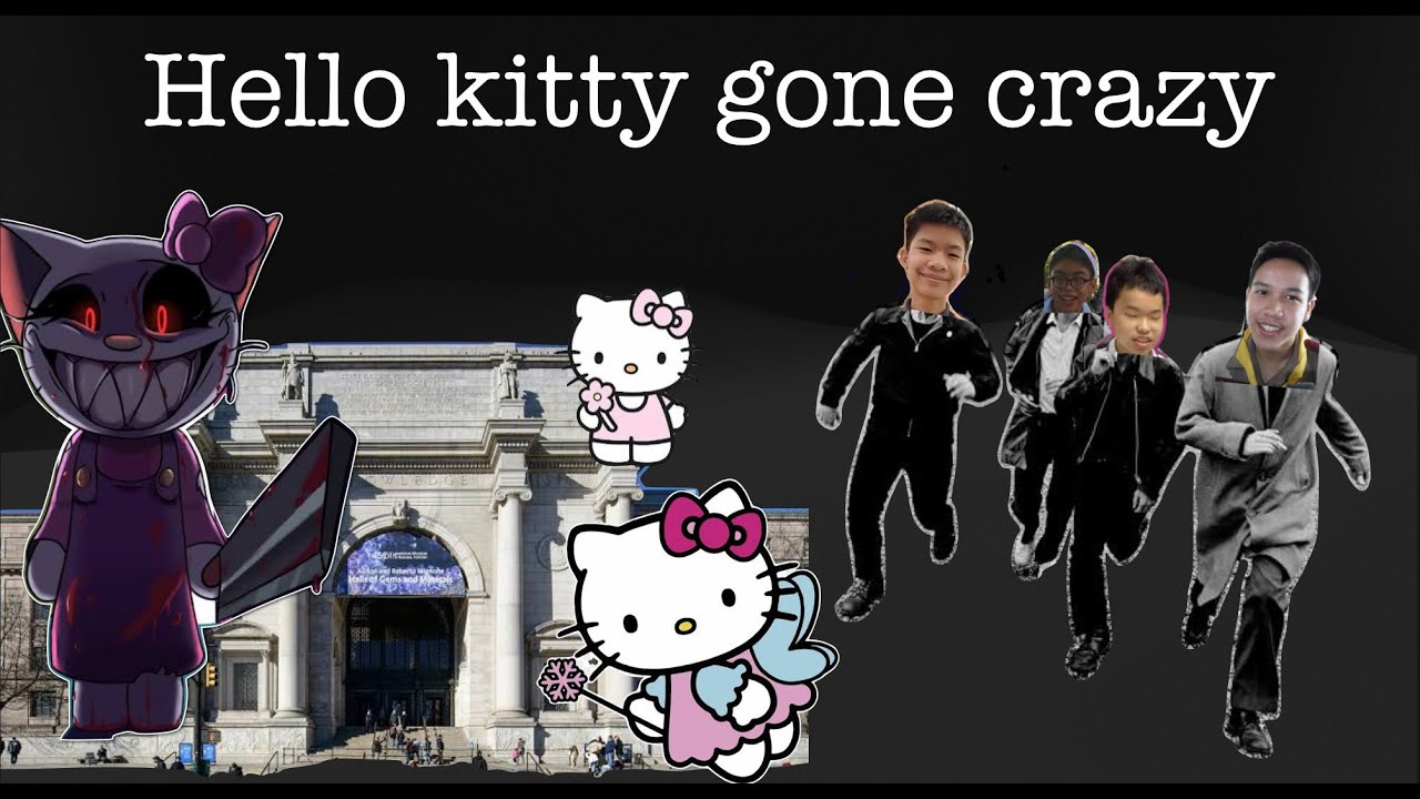 Roblox hello kitty horror game (gone crazy) - YouTube