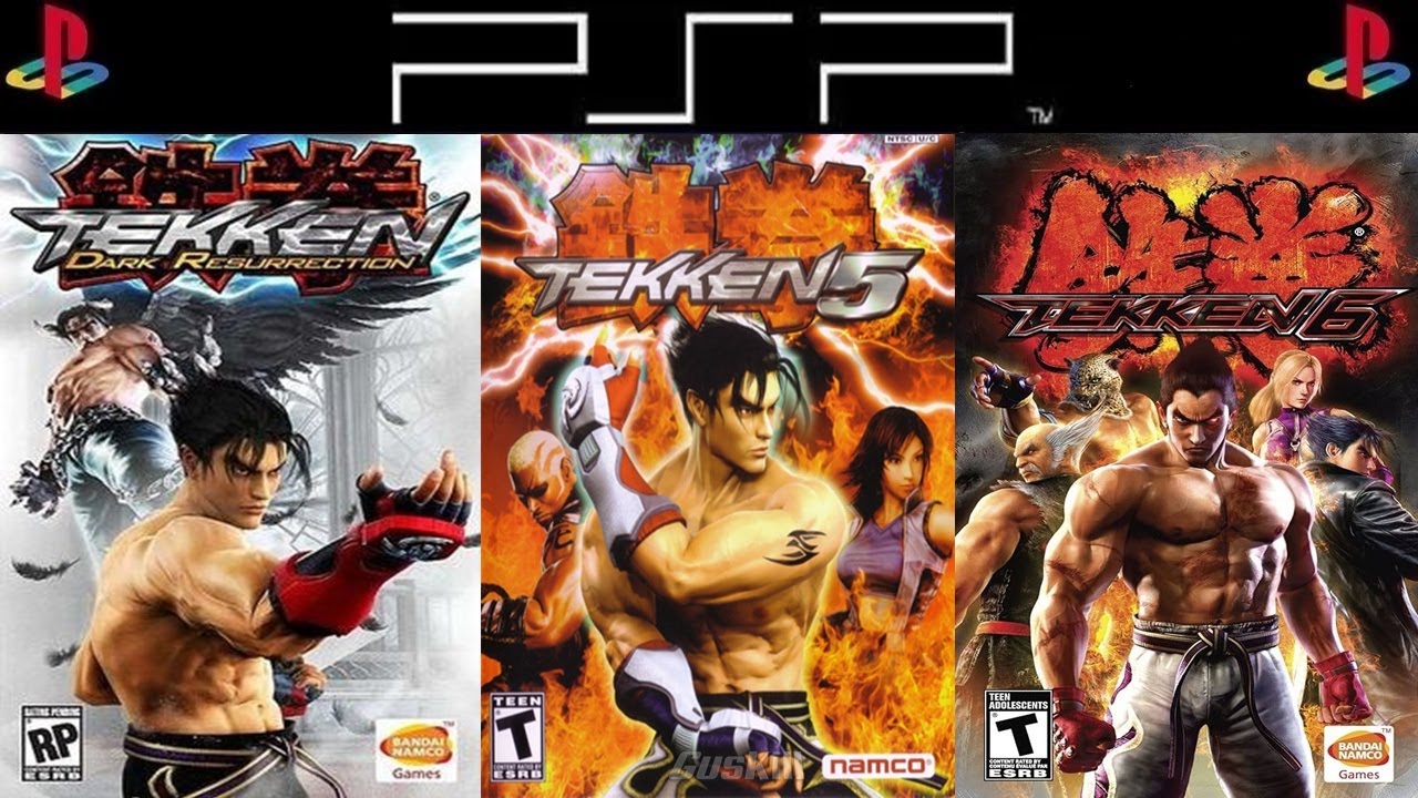 All Tekken Games on PSP - YouTube