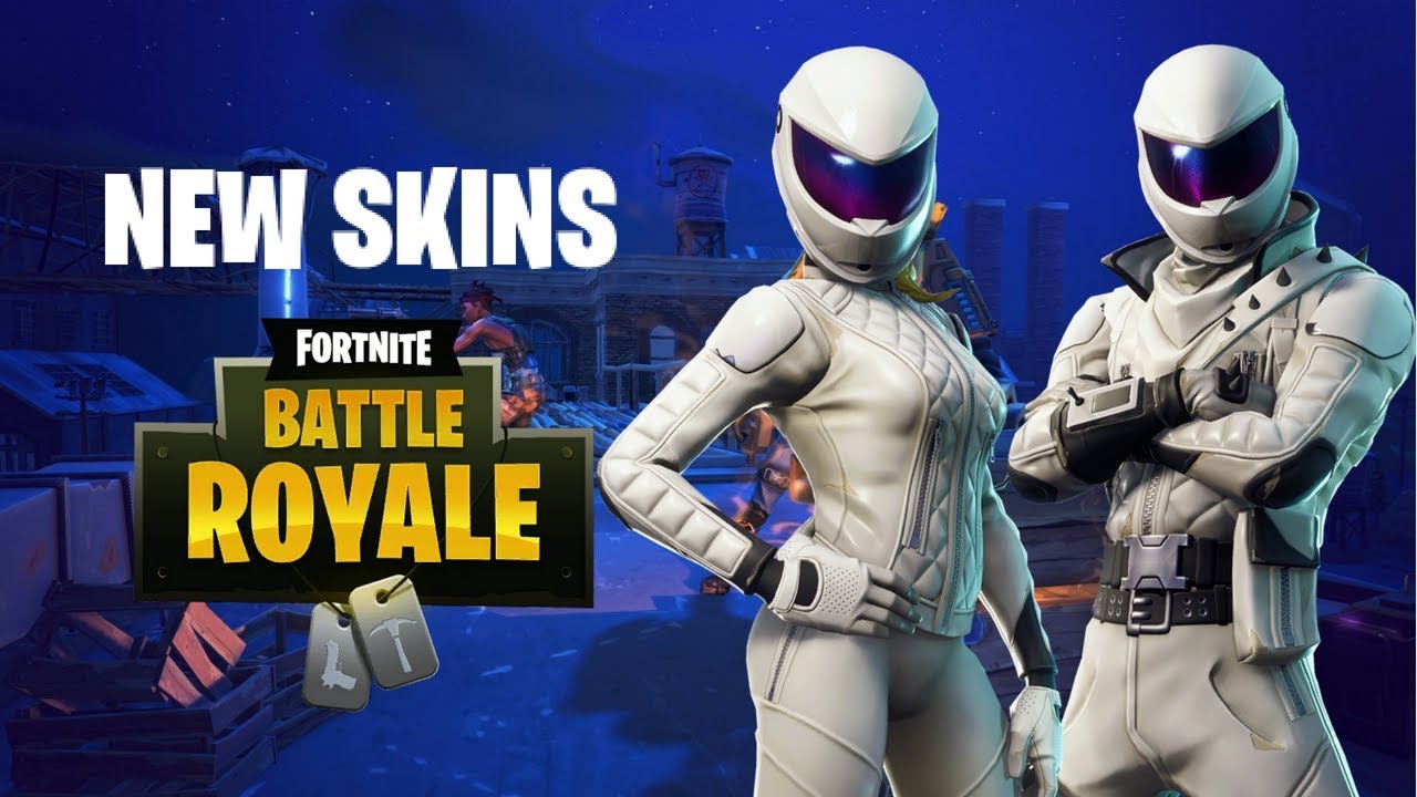 Fortnite Battle Royale highlights ''NEW'' Whiteout and Overtaker Skins ...