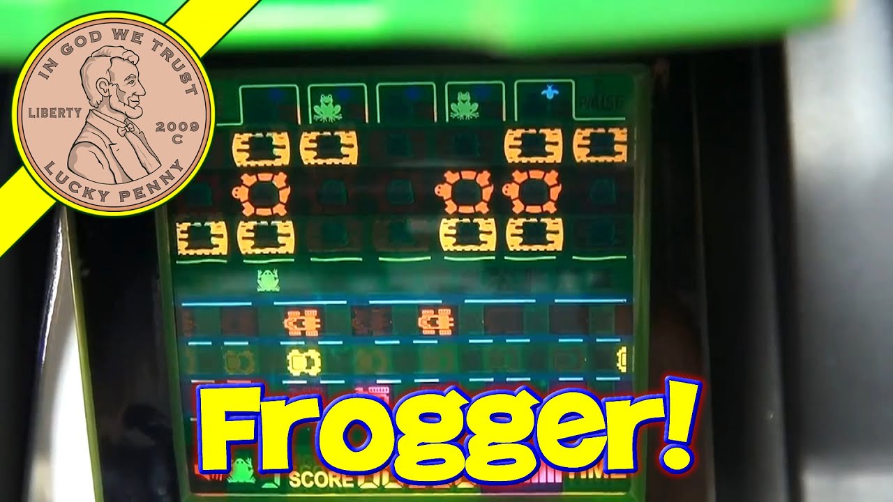 Frogger Handheld Video Game With Pop Up Screen, 2005 Excalibur ...