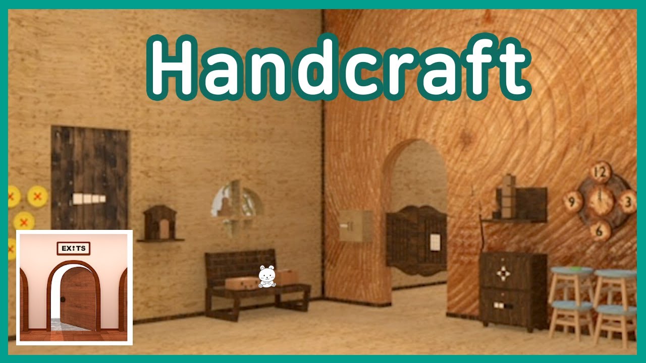 EXiTS Room Escape Game Handcraft Walkthrough (NAKAYUBI) - YouTube