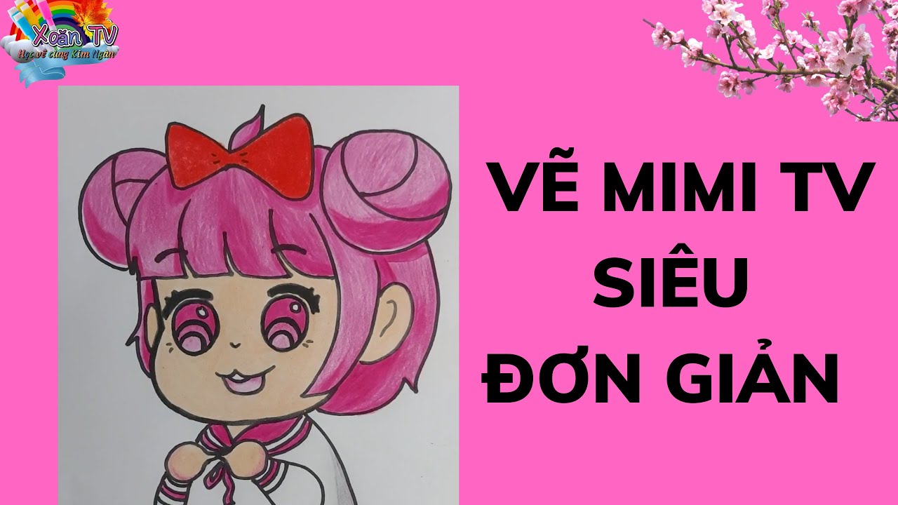 CÁCH VẼ MIMI TV SIÊU ĐƠN GIẢN - YouTube