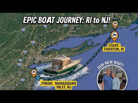 Little Harbor Whisperjet: Our first trip coming home from Rhode Island to NJ