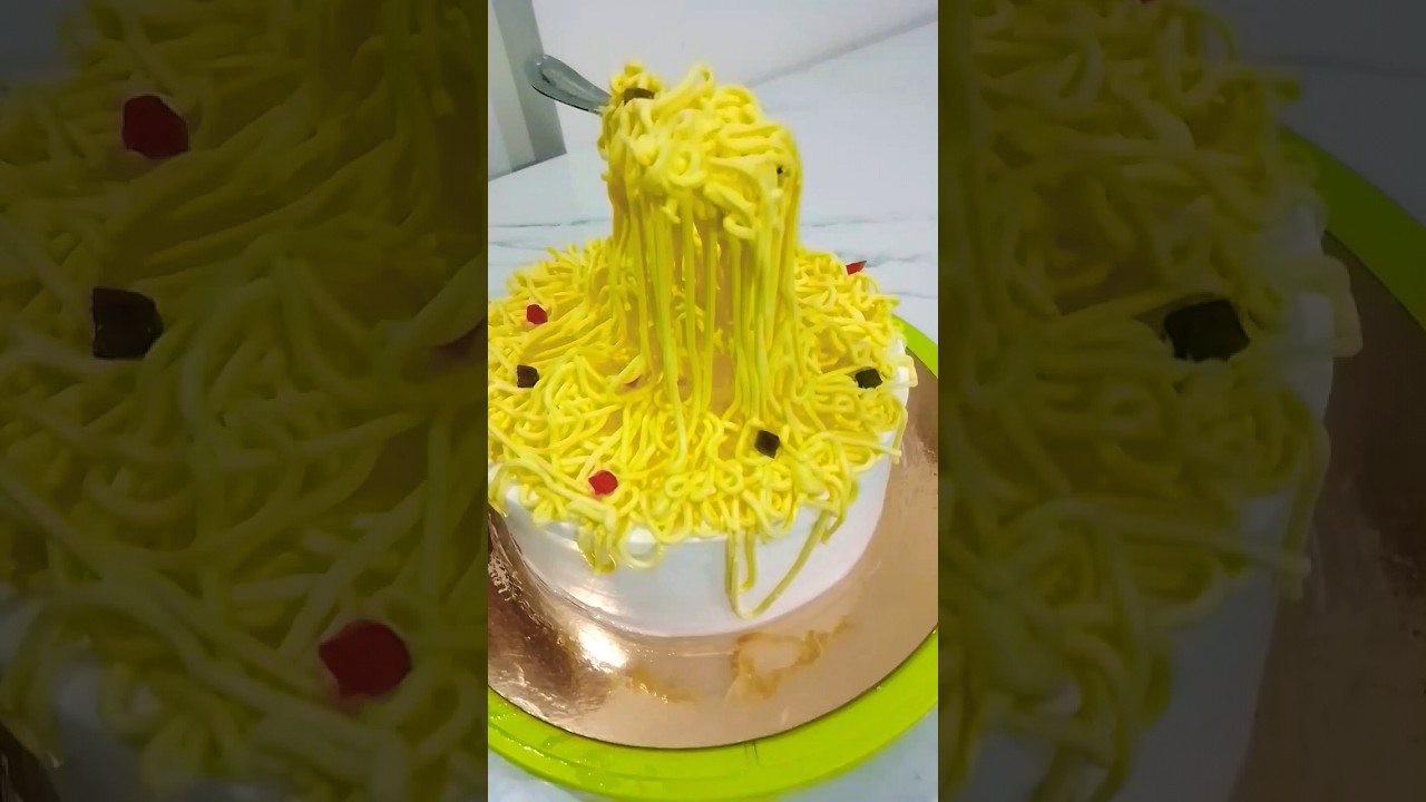 maggi cake|maggi theme cake|maggi lover cake|maggi noodles cake#cake # ...