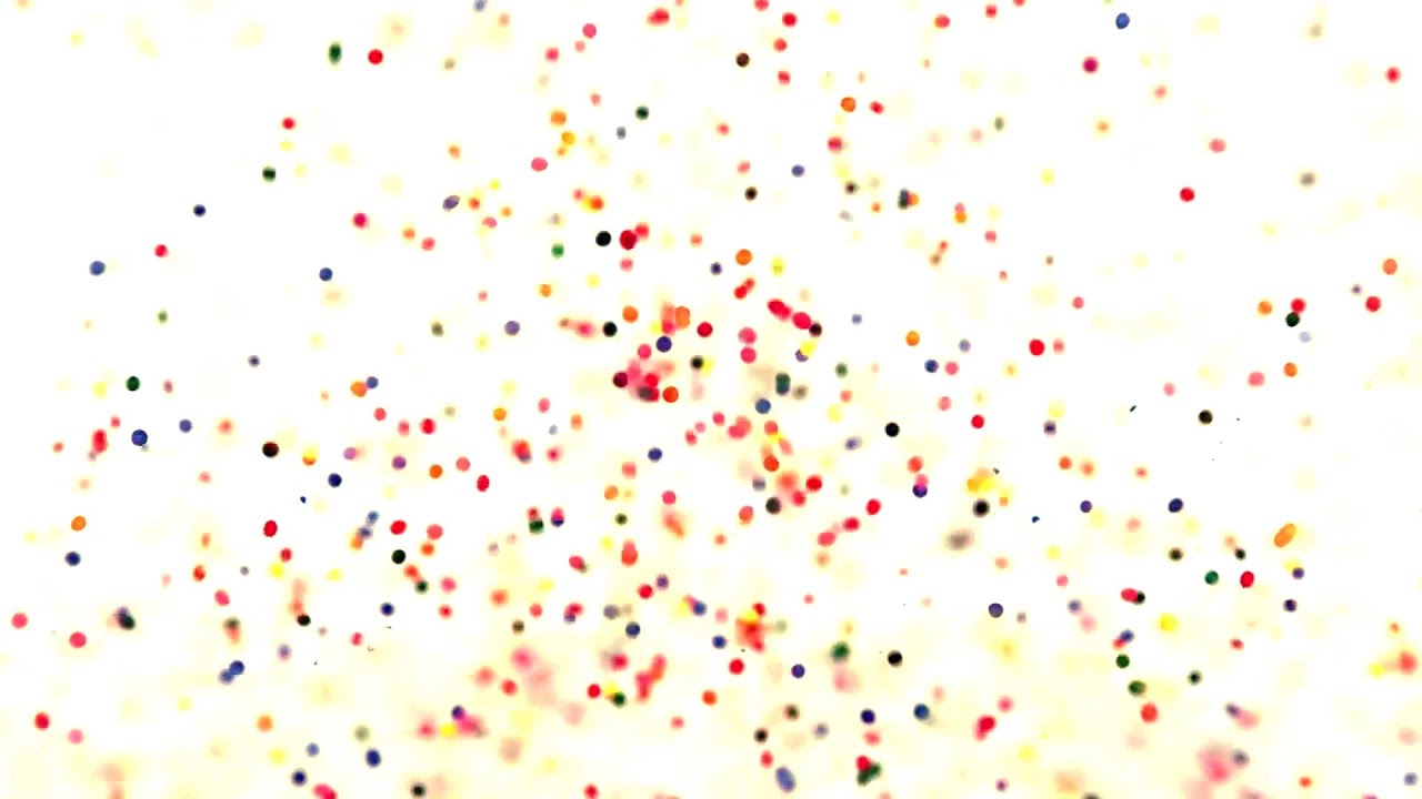 Flying Colored Particles - YouTube
