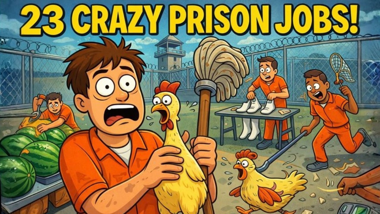 23 Absurd Prison Jobs That Somehow Exist - YouTube