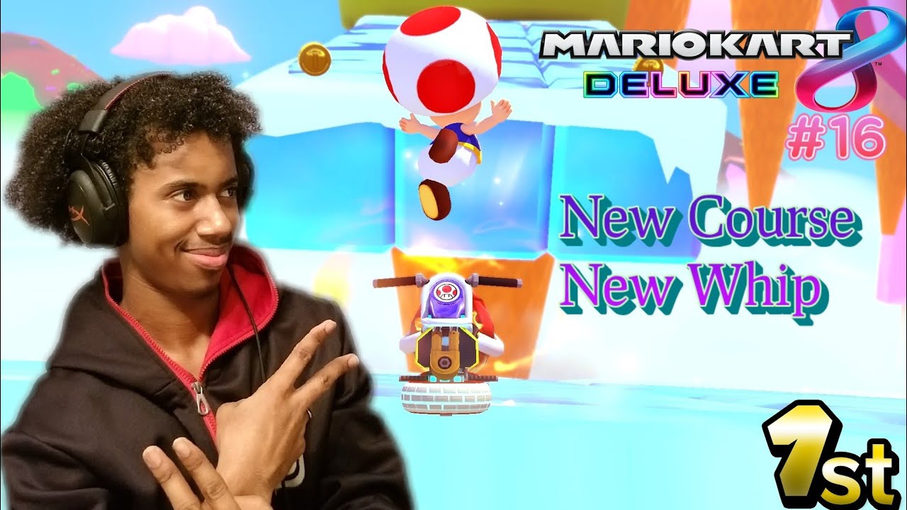 Toad Out Here Flexing! | Mario Kart 8 Deluxe | #16 - YouTube