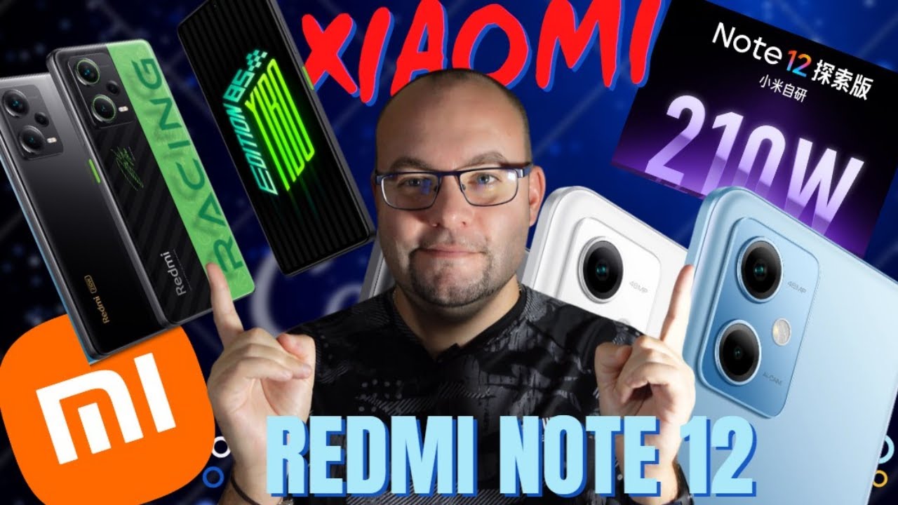 NOUVEAU LANCEMENT XIAOMI : REDMI NOTE 12, CHARGE RAPIDE 210W et plus si affinités… MON RÉCAP ...
