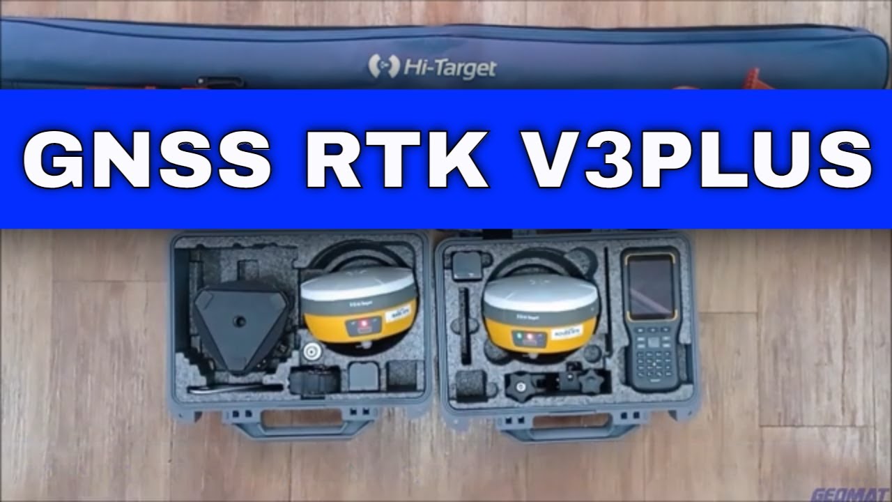GNSS RTK V30 PLUS - Hi-Target - YouTube