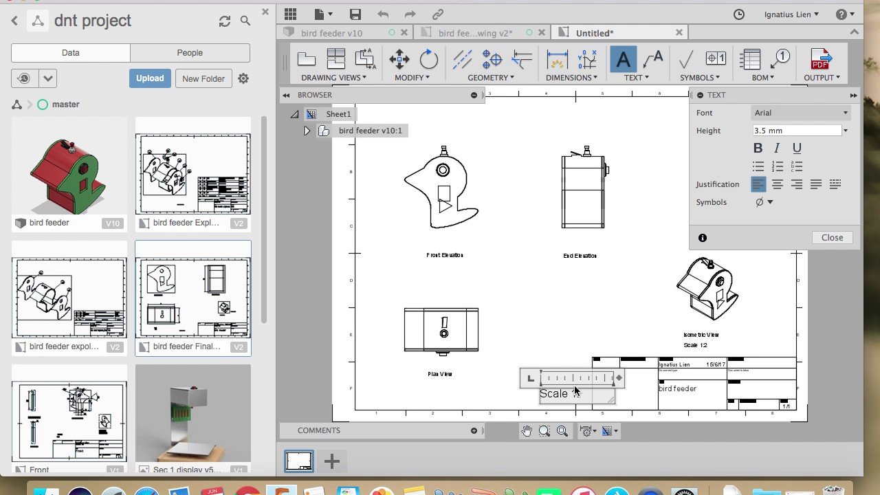 Fusion 360 crash course: How to do the final drawing for your product ...