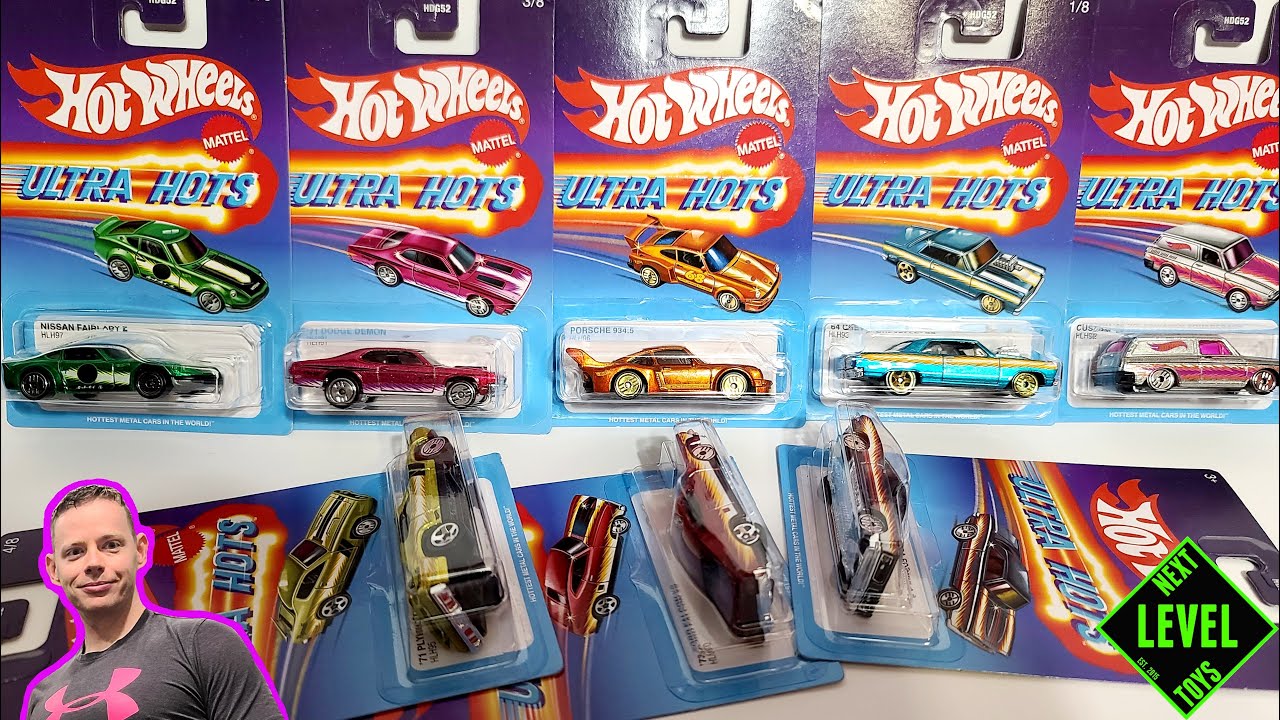 HOT WHEELS ULTRA HOTS SERIES of EIGHT DIECAST CARS #hotwheels # ...