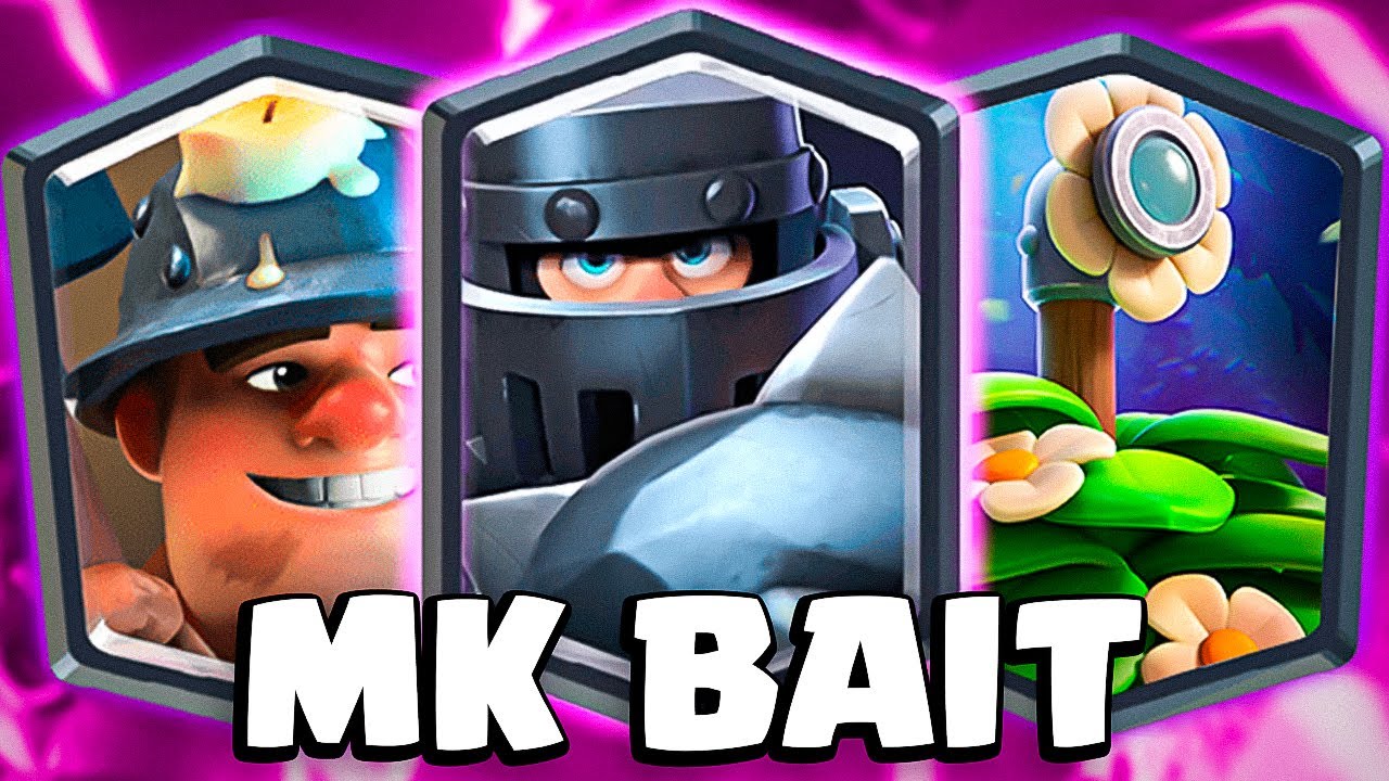 EL NUEVO MK BAIT CON ARBUSTO ESTÁ ROTÍSIMO!🤪CLASH ROYALE - YouTube