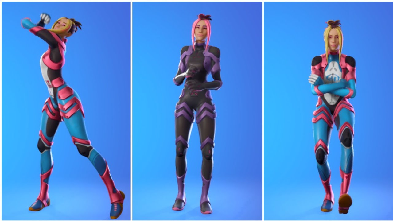 fortnite NEW Adira Skin Showcase With icon series Dances & Emotes ...