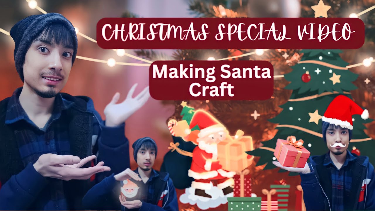 Making Santa Claus Craft🎅|| Christmas Special Video 🎄|| Paradise of ...