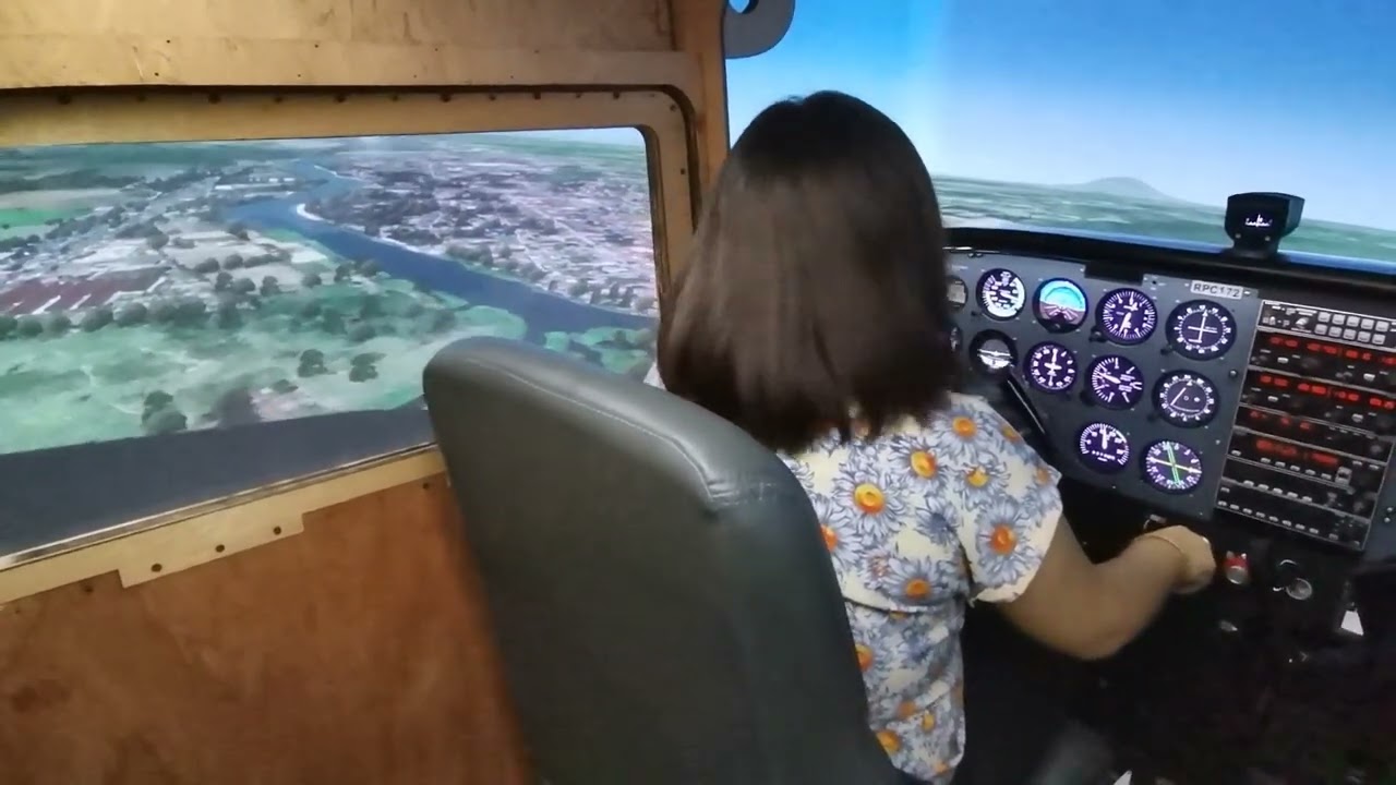 Cessna 172R Home Build Simulator | RPUX Quick Pattern RWY17 ...